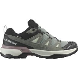 Outdoorschuh Salomon "X ULTRA 360 LTR GORE-TEX W", Damen, Gr. 40, grün (grün milieu, sedona sage, nirvana), Leder, Textil, Schuhe, wasserdicht