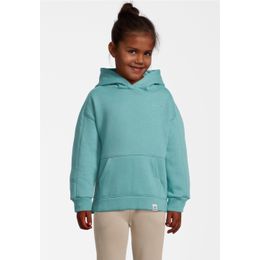 NEWLIFE Jungen Kapuzensweatshirt, blau, Gr. 3, unifarben, 65% Baumwolle, 35% Polyester, Sweatshirts, im modischen Design