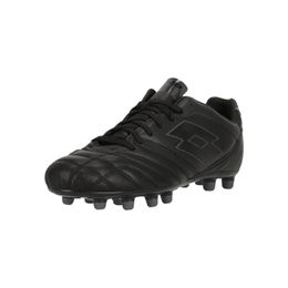 Lotto Herren Fußballschuh "Stadio 300 III", Gr. 43,5, schwarz, Polyurethane, Schuhe, mit konischen Noppen