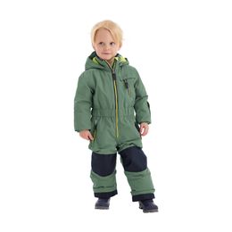 Overall "FISW 31 MNS ONPC", Kinder, Gr. 110/116, grün (waldmeister), Oberstoff: 100% Polyester, Futter: 100% Polyester, Füllung: 100% Polyester, FIRST INSTINCT BY Killtec, Overalls, Skioverall: wasserdicht, atmungsaktiv, reflektierend, verlängerbar
