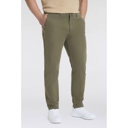 LEVI'S&reg; PLUS Chinohose LEVI'S PLUS "Chino XX STD TAPERED CHINO B&T", Herren, Gr. 44, L&auml;nge 34, gr&uuml;n (olivenight), Obermaterial: 98% Baumwolle, 2% Elasthan, gerade, unten schmal lang, Hosen Chinohose, Sommerhose