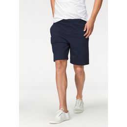 Sweatshorts Fruit of the Loom, Herren, Gr. M (44/46), N-Gr, blau (deep, navy), Sweatware, Obermaterial: 80% Baumwolle, 20% Polyester, unifarben, bequem kniefrei, Hosen Sweatshorts, Sommerhose in bequemer Form, Topseller