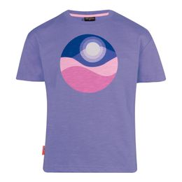 Trollkids Mädchen T-Shirt "GIRLS HALSAFJORD T", lila, Gr. 164, Obermaterial: 100% Baumwolle, Shirts