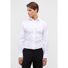 Eterna Herren Langarmhemd "SLIM FIT", weiß, Gr. 39, Twill, 100% Baumwolle, Hemden, EASY IRON (bügelleicht)