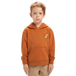 Quiksilver Jungen Hoodie "Rainmaker"bran, Gr. 6, 55% Baumwolle, 45% Polyester, Sweatshirts