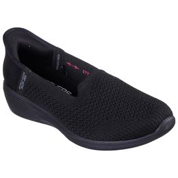 Skechers Damen Slip-On Sneaker "ARYA-SWEET VOICE", Gr. 35, schwarz, Textil, unifarben, Schuhe, Slipper, Reha Schuh mit Handsfree Slip-ins Funktion