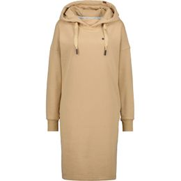 alife and kickin ALIFE & KICKIN Damen Sweatkleid "Damen HelenaAK A", braun, Gr. S, 50% Baumwolle, 50% Polyester, Kleider