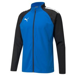 Puma Damen Trainingsjacke "TEAMLIGA TRAINING JACKET", blau, Gr. XXL, unifarben, Trikot, Obermaterial: 100% Polyester, Jacken