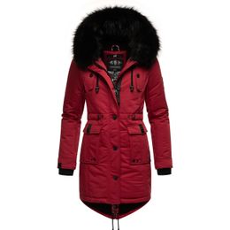 Navahoo Damen Wintermantel "Luluna Prc", rot, Gr. XS, Oberstoff: 100% Polyester, Futter: 100% Polyester, Wattierung: 100% Polyester, Ärmelfutter: