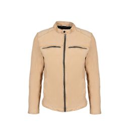 Freaky Nation Herren Lederjacke "Fresh Breeze-FN", beige, Gr. M, 100% Leder, Jacken