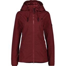 alife and kickin ALIFE & KICKIN Damen Sommerjacke "Damen LilouAK B", rot, Gr. XL, 100% Polyester, Jacken