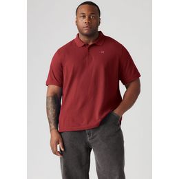 LEVI'S® PLUS LEVI'S PLUS Herren Poloshirt "BIG O.G. BATWING POLO", braun, Gr. 4XL, Piqué, Obermaterial: 100% Baumwolle, Shirts