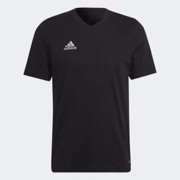Herren Trainingsshirt "ENT22 TEE", schwarz, Gr. M, adidas Performance, Obermaterial: 100% Baumwolle, Shirts
