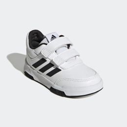 Klettschuh "TENSAUR HOOK AND LOOP", adidas Sportswear, Gr. 22, schwarz-wei&szlig;, Synthetik, Textil, Schuhe, f&uuml;r Kinder mit Klettverschluss