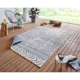 Teppich Hanse Home, B:80cm H:5mm L:150cm, beige, Polypropylen (PP), Wohnzimmer, Teppiche, "BIRI Wendeteppich", In-& Outdoor, Wetterfest, Balkon,