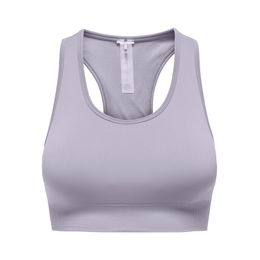 Only Play Damen Sport-BH "ONPDAISY SEAM SPORTS BRA - NOOS", beige, Gr. L, unifarben, Jersey, Obermaterial: 92% Polyamid, 8% Elasthan, BHs, nahtlose