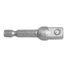 Kraftwerk 1/4" Bit-Adapter 50mm f&uuml;r Steckn&uuml;sse 3/8", 5Stk (2860-5)