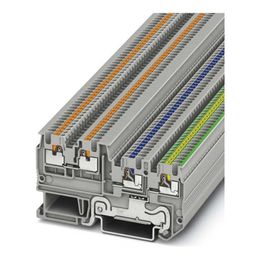 Phoenix Contact Inst.schutzleiterklemme 0, 14-1, 5qmm, grau PTIO 1, 5/S/3-PE (3244449)