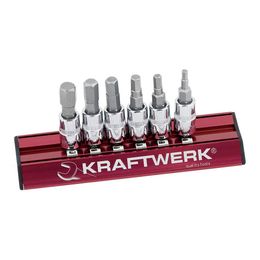 Kraftwerk 6t Innensechsk-Bit-Stecksatz MAGALU 1/4" (106099)