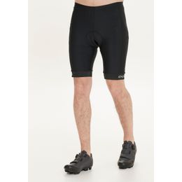 Endurance Herren Radhose "Protector M Short Tights", schwarz, Gr. M, unifarben, 80% Polyamid, 20% Elasthan, Hosen, mit hochwertiger Sitzpolsterung