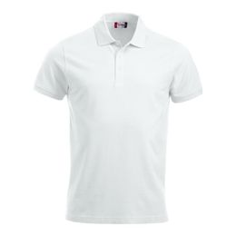 Clique Polo-Shirt Classic Lincoln, wei&szlig;, Unisex-Gr&ouml;&szlig;e: 3XL (028244-00-9)