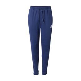 ADIDAS PERFORMANCE Workout Pants 'Entrada 22' male size XS Navy / White
