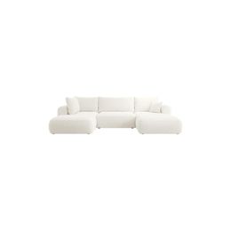 Selsey Wohnlandschaft mit Schlaffunktion Ovo creme Ma&szlig;e (cm): B: 375 H: 95 Sofas > Sofas nach Material > Stoffsofas &raquo; Sofa DE