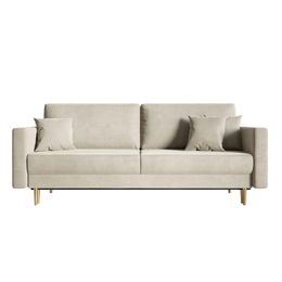 Selsey Einzelsofa mit Schlaffunktion Valico beige Ma&szlig;e (cm): B: 230 H: 90 Sofas > Sofas nach Material > Stoffsofas &raquo; Sofa DE