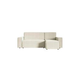 Selsey Ecksofa mit Schlaffunktion Copertino creme Ma&szlig;e (cm): B: 259 H: 84 Sofas > Sofas nach Material > Stoffsofas &raquo; Sofa DE