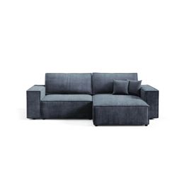 M&ouml;bel Kraft Ecksofa mit Schlaffunktion Mille blau Ma&szlig;e (cm): B: 257 H: 88 &raquo; M&ouml;bel Kraft