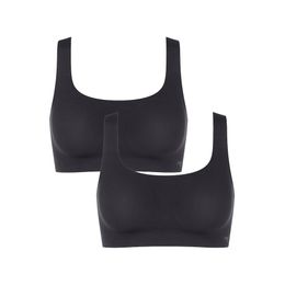 Sloggi Bustier ' ZERO Feel Core Top ' Damen Gr&ouml;&szlig;e 90 schwarz