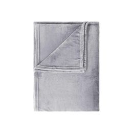 Butlers Fleecedecke LAZY DAYS 4er-Set in Grau | Gr.: onesize