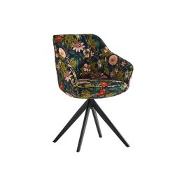B&D Home Drehstuhl PANDORA in Blumen - (B)58 x (H)81 x (T)61 cm | Gr.: onesize