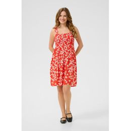 Kaffe Kleid KAthora Regular fit in Red/Chalk/Red Petit Fleur | Gr.: 44