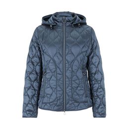 Betty Barclay Outdoorjacke mit abnehmbarer Kapuze in Ashley Blue | Gr.: 40