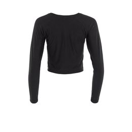 WINSHAPE Functional Light and Soft Cropped Long Sleeve Top AET116LS in schwarz | Gr.: S