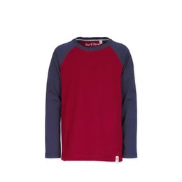 Band of Rascals Longsleeve " Raglan " in rot | Gr.: 122/128