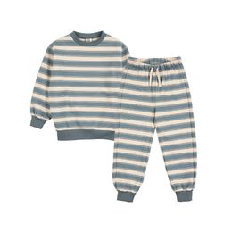 m&uuml;sli Set Sweatshirt und Hose in Oak/ Stormy blue | Gr.: 116