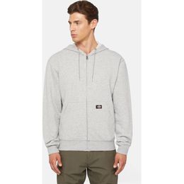 Dickies Hoodie "Midweight Full Zip Fleece Hoodie Regular" in Grau | Gr.: XXL