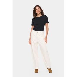 Saint Tropez T-shirt AsterSZ Gerade Passform in Black | Gr.: S