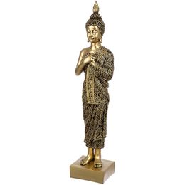 Gilde Buddhafigur »Figur Buddha denkender Buddha goldfarben H. 55 cm« goldfarben