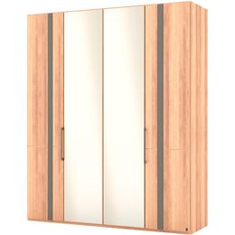 Musterring Dreht&uuml;renschrank &raquo;Sorrent, Kleiderschrank, Schrank, teilmassiv Eiche&laquo; mit T&uuml;rd&auml;mpfern, in 5 Breiten & 2 H&ouml;hen, extra B&ouml;den, MADE IN GERMANY, T&uuml;ren 