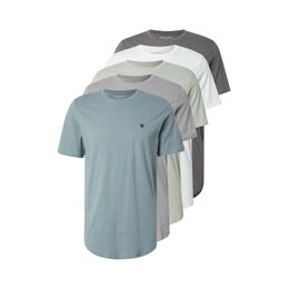 Jack & Jones Premium Shirt 'JPRBLABrody' male size XL Grey / Light grey / Pastel green / White