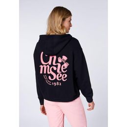 Chiemsee Kapuzensweatshirt Deep Black XS (34) XS (34) Chiemsee Damen Half Zip Sweatshirt