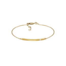 Elli DIAMONDS Damen Elli DIAMONDS Armband &raquo;Diamanten Wei&szlig; Brillantschliff (0.015 ct) 375 Gelbgold&laquo; gold