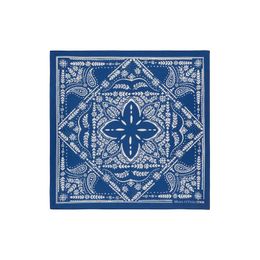 Marc O'Polo MARC O'POLO DENIM Bandana quadratisch, kontrastfarbener Print Medium Blue
