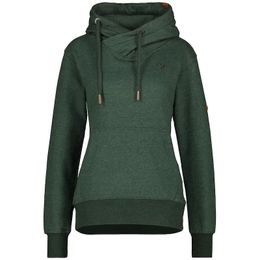 alife and kickin ALIFE & KICKIN Kapuzensweatshirt &raquo;Damen SarahAK A&laquo;, Hoodie Kapuzenpullover, Sweatshirt mit Kapuze und K&auml;ngurutasche dark forest melange XL XL...