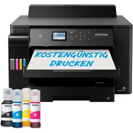 Epson Tintenstrahldrucker »EcoTank ET-16150« schwarz Beidseitiger Druck, Farbdisplay