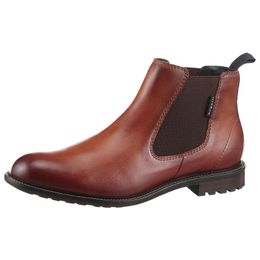 Bugatti Chelseaboots Stiefelette, Business Schuh, Boots zum Schlupfen cognac 41 41 Eleganter Bugatti Chelseaboots