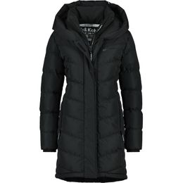 alife and kickin ALIFE & KICKIN Winterjacke &raquo;Damen AngelaAK A&laquo; Warme gef&uuml;tterte Damen Winterjacke mit kuschligem Teddy-Innenfutter moonless XXL XXL Pufferjacke f&uuml;r...